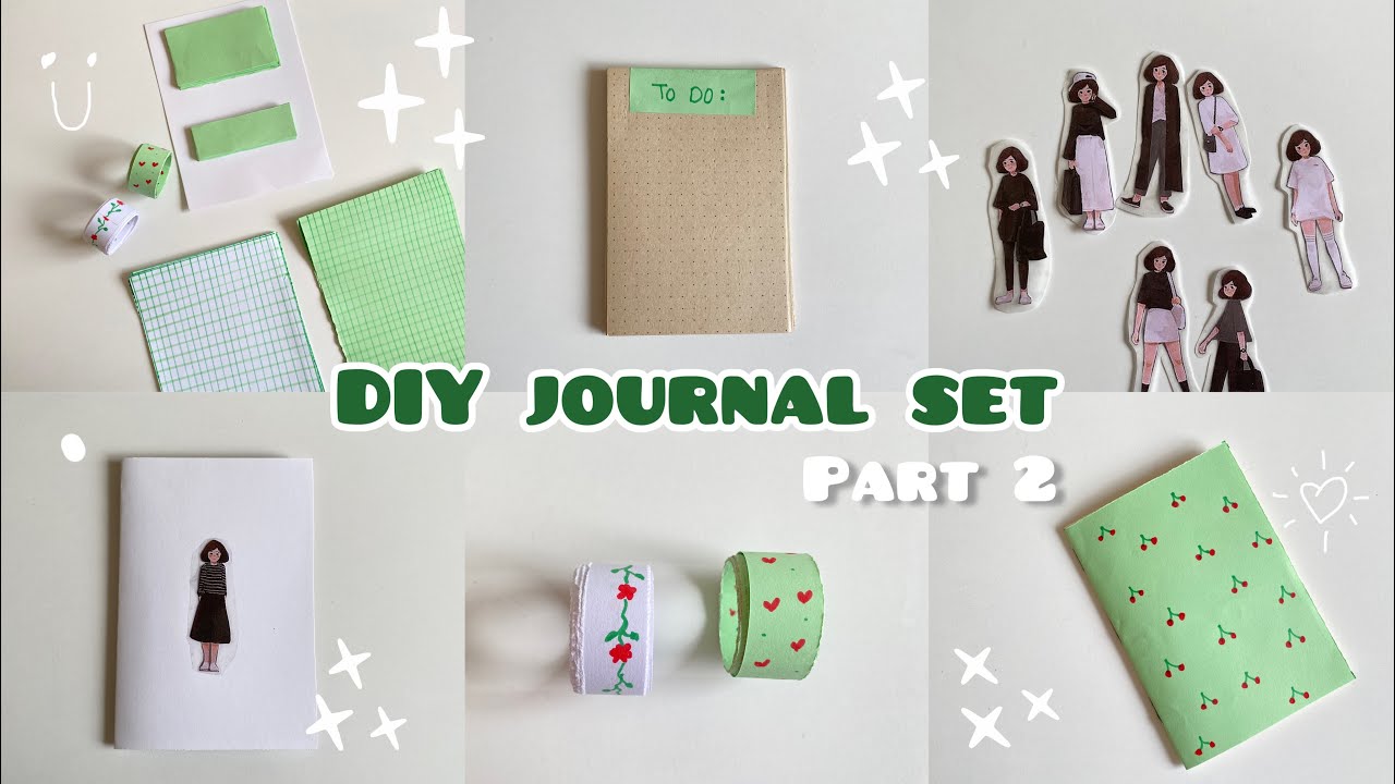 How to make journal set at home | what you need to know to save your ...