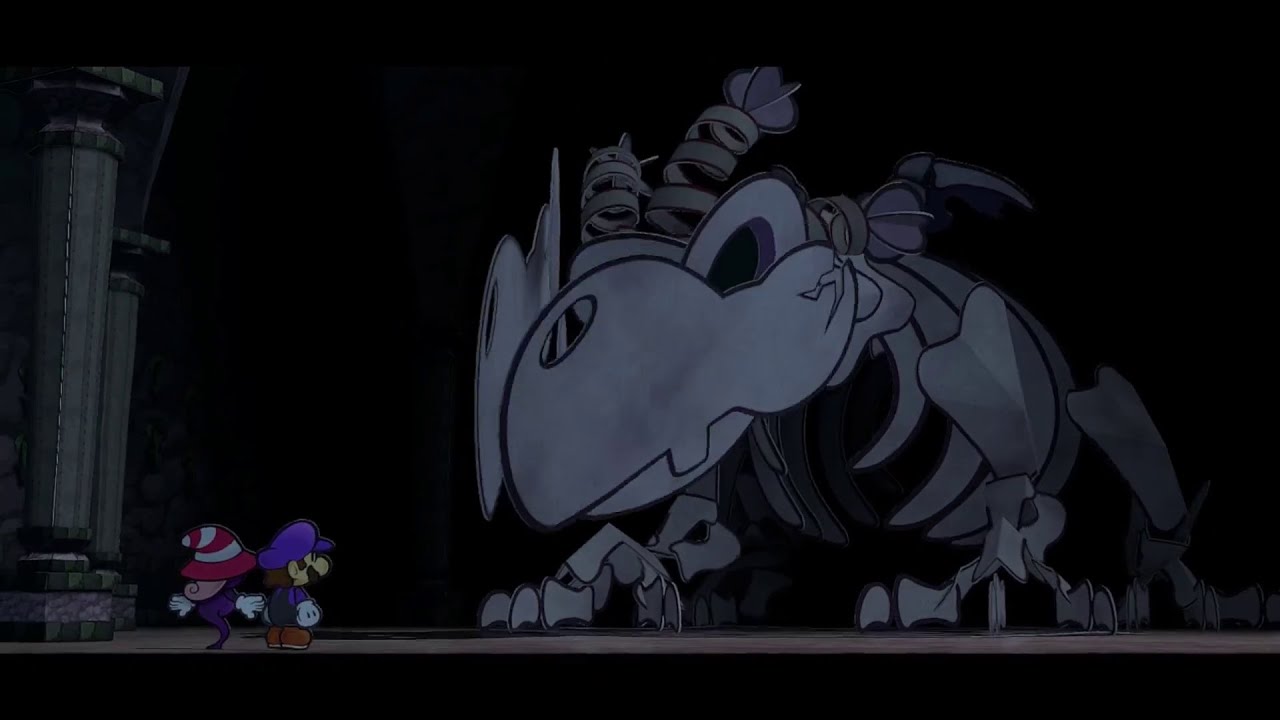 Paper Mario: The Thousand-Year Door (2024): Boss #21: Bonetail - YouTube