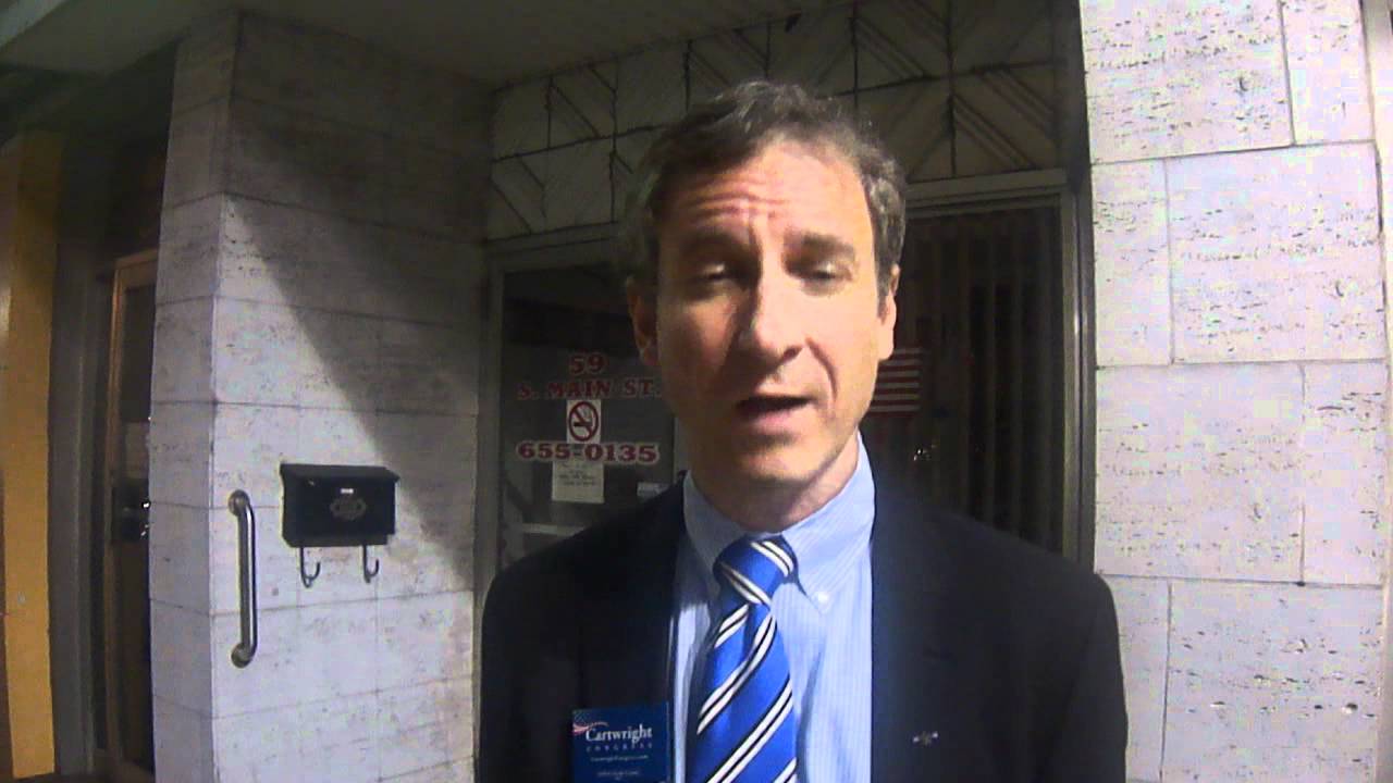 Democratic Challenger Matt Cartwright (PA 17th Congressional District ...