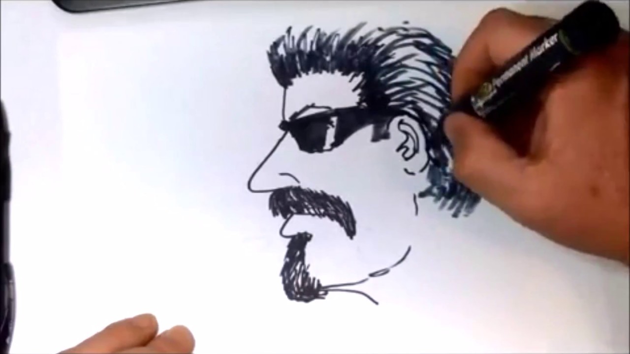 How to Draw a Cholo - (chicano gangsta art) - YouTube