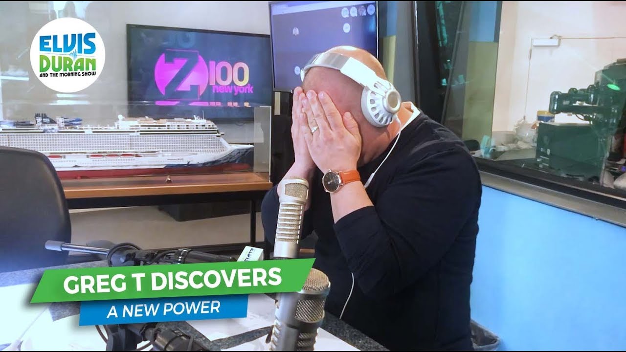 Greg T Discovers a New Power | Elvis Duran Exclusive - YouTube