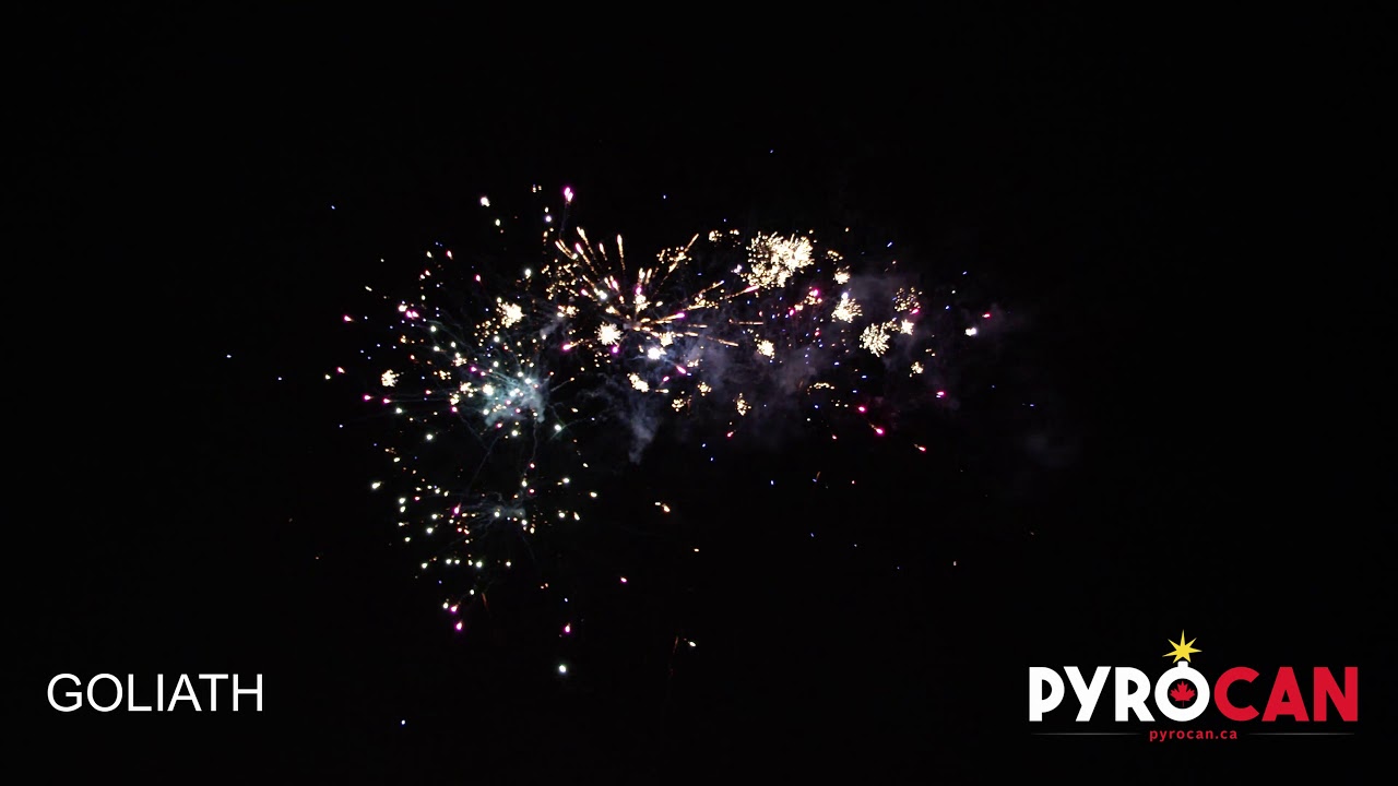 GOLIATH - Pyrocan Fireworks - YouTube