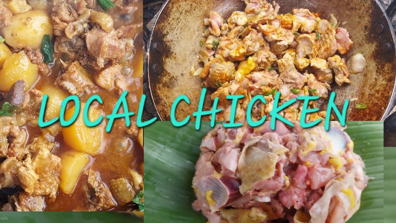 LOCAL CHICKEN 🐔 RECIPE - YouTube