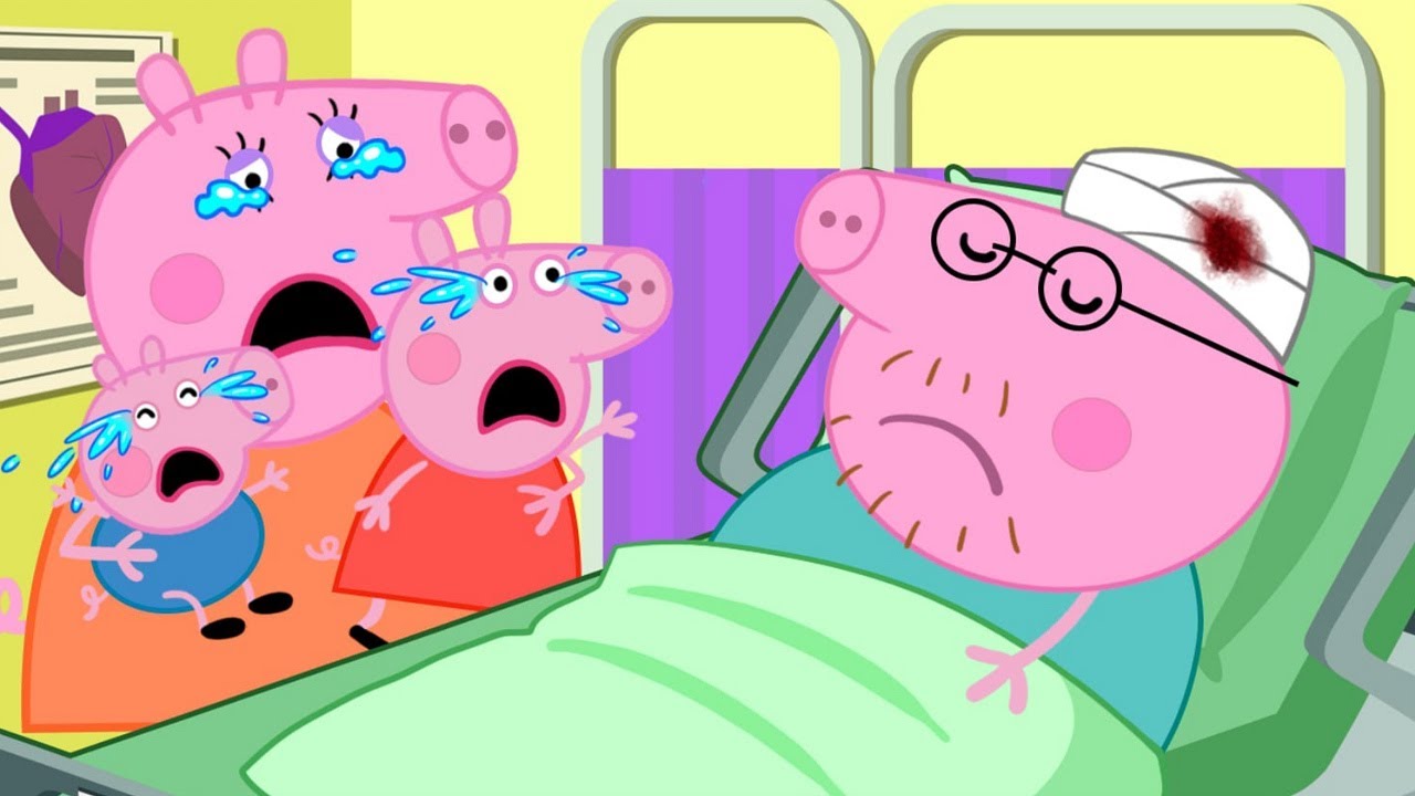 What Happened to Daddy Pig? Daddy Please Wake Up! | Peppa Pig Funny ...