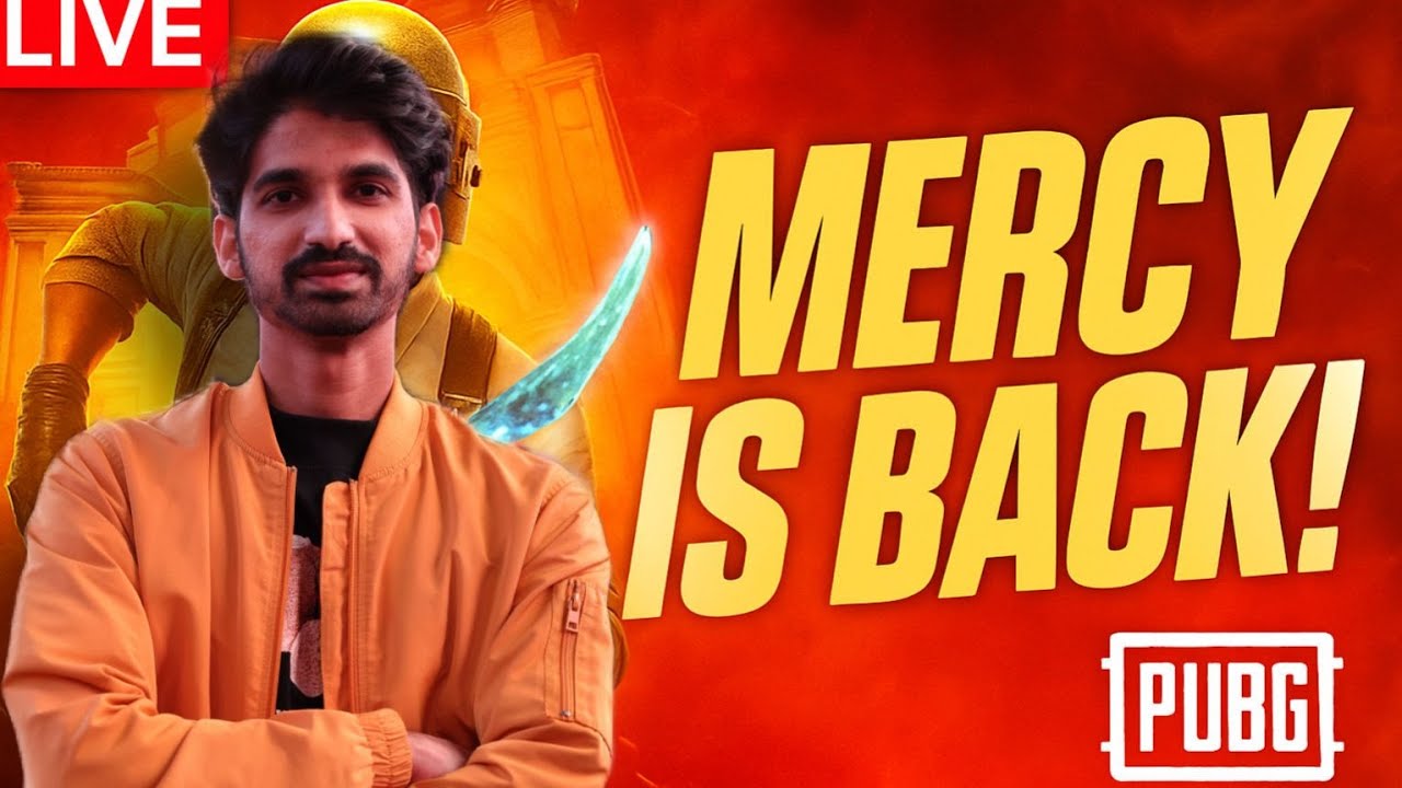 🔴BACK TO YOUTUBE AFTER 2 YEARS🔥MERCY YT LIVE ️PUBG MOBILE LIVE TELUGU ...