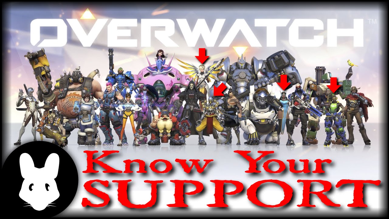 Overwatch: Support character intros, tips, and tactics! - YouTube