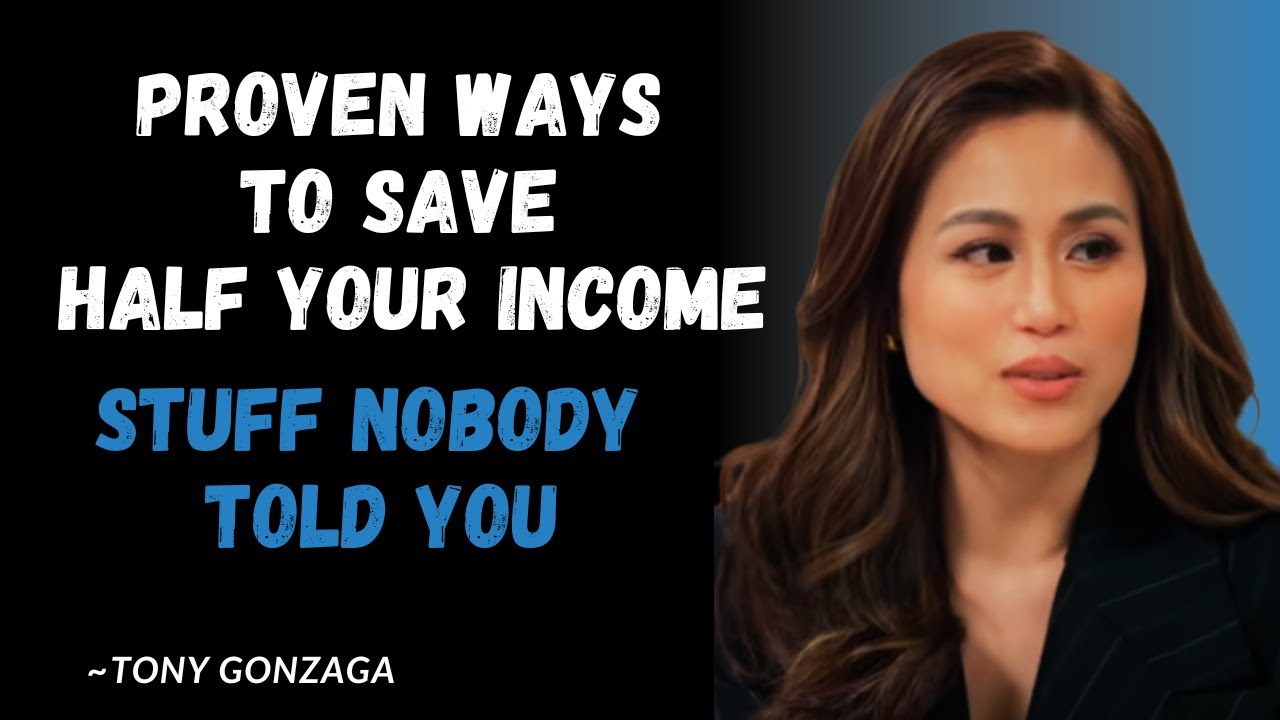 Proven Ways to Save Half Your Income ||Inspired by Tony Gonzaga - YouTube