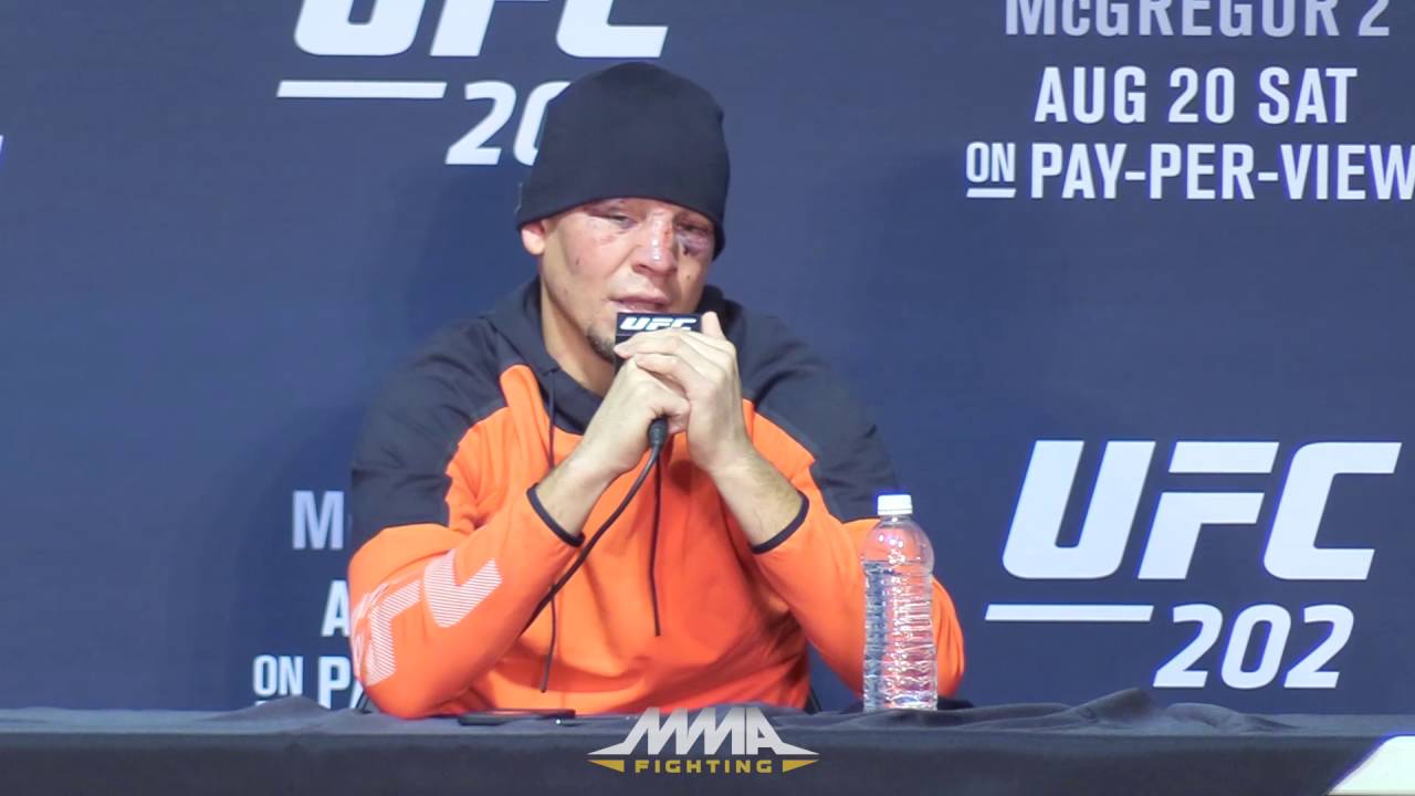 UFC 202 Post-Fight Press Conference: Nate Diaz - YouTube