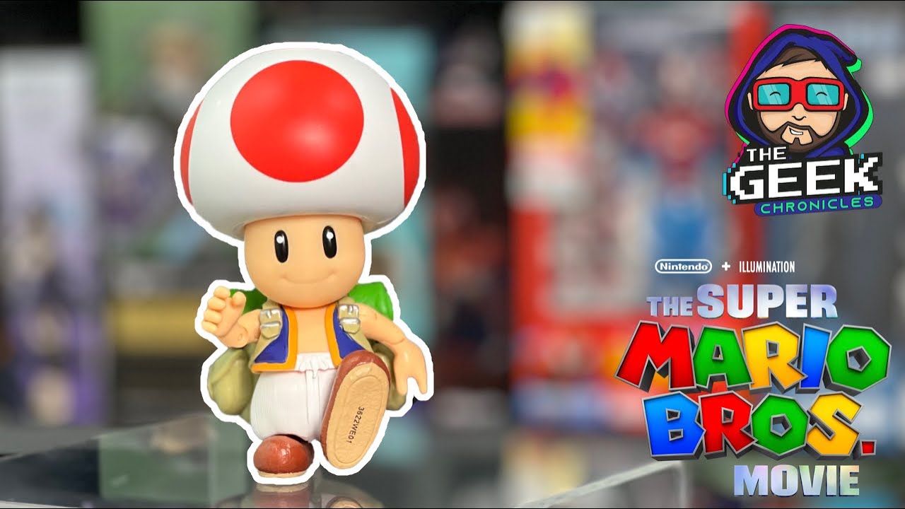 Toad The Super Mario Bros Movie Jakks Pacific Review en Español - YouTube