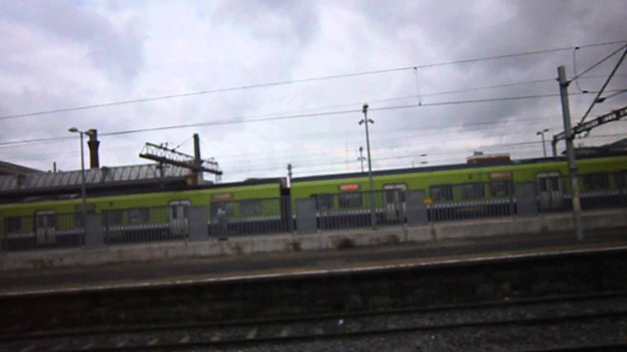 class 2900 at conolly working from drogheda to pearse - YouTube