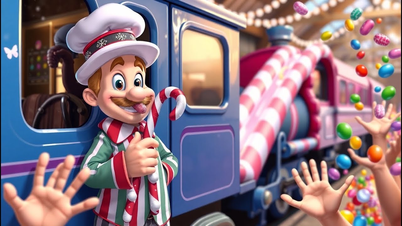 The Lollipop Train That Crashed into the Marshmallow Mountain | Sweet ...