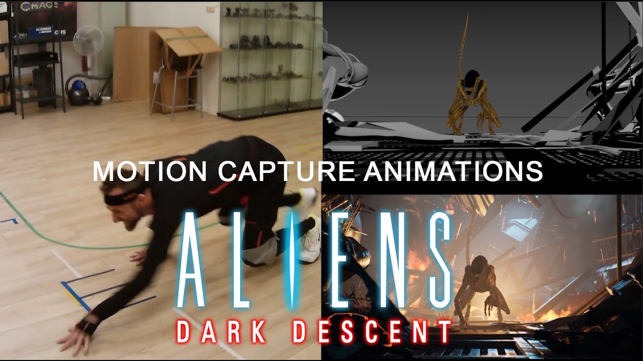 Aliens: Dark Descent : Behind the Scenes Motion Capture - YouTube