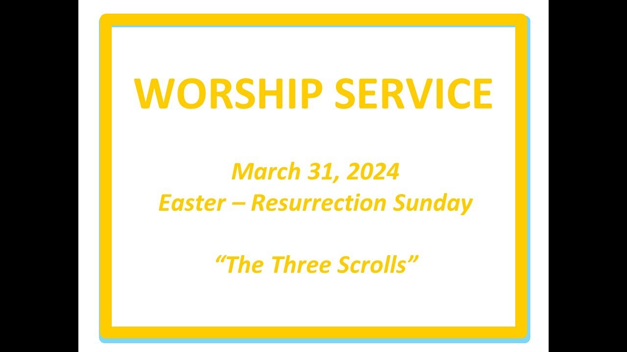 Sunday Devotional for March 31, 2024 - Easter Sunday - YouTube