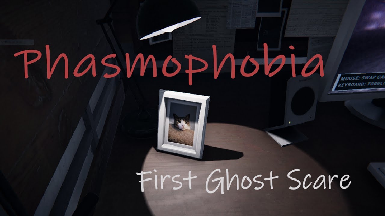 First Ghost Scare || Phasmo Adventures Noob Addition - YouTube