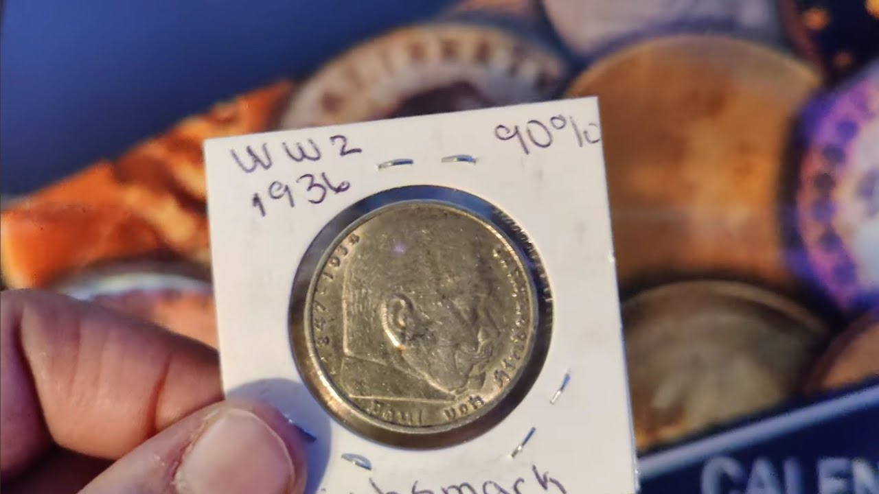 Third Reich WW2 German Coins - YouTube