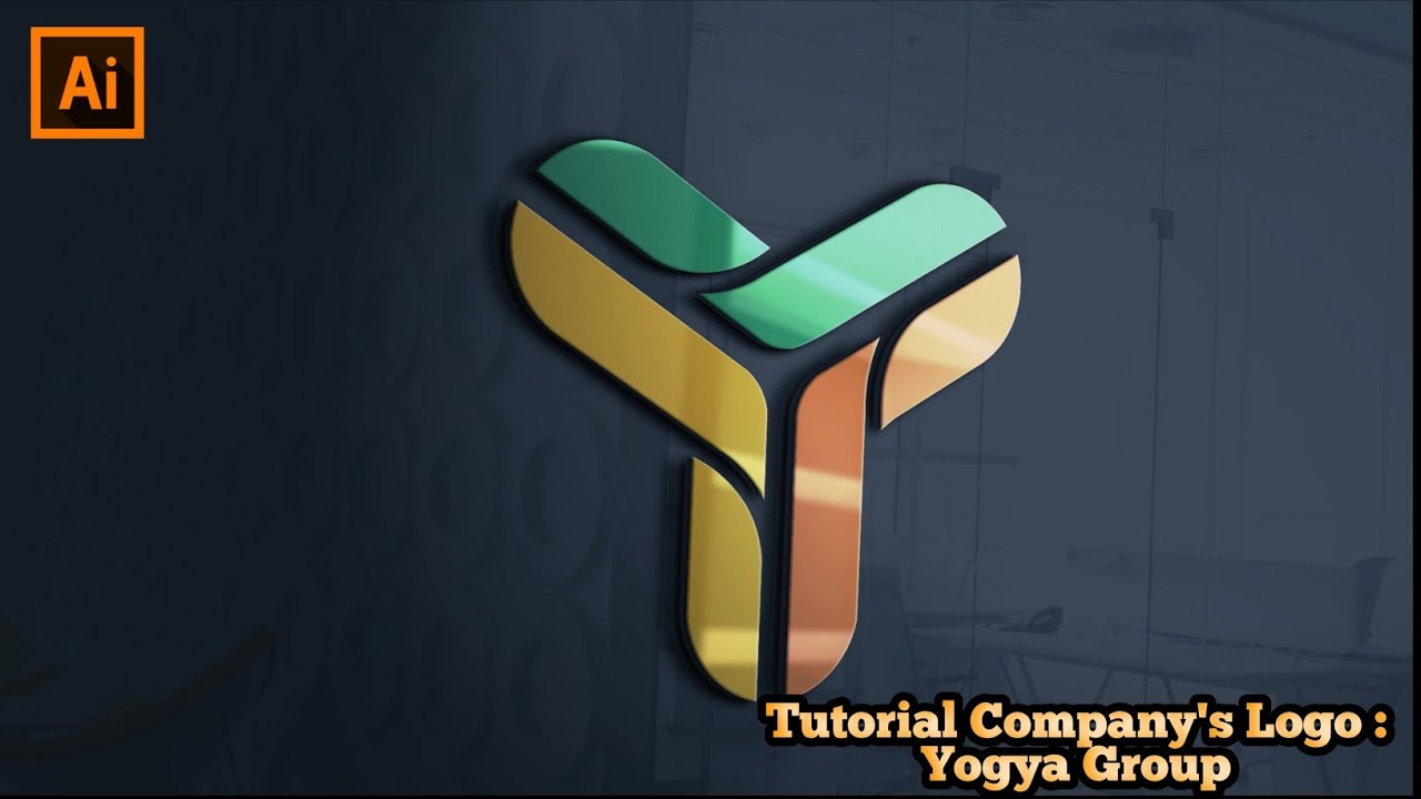 Cara membuat logo Yogya Group dengan menggunakan Adobe Illustrator ...