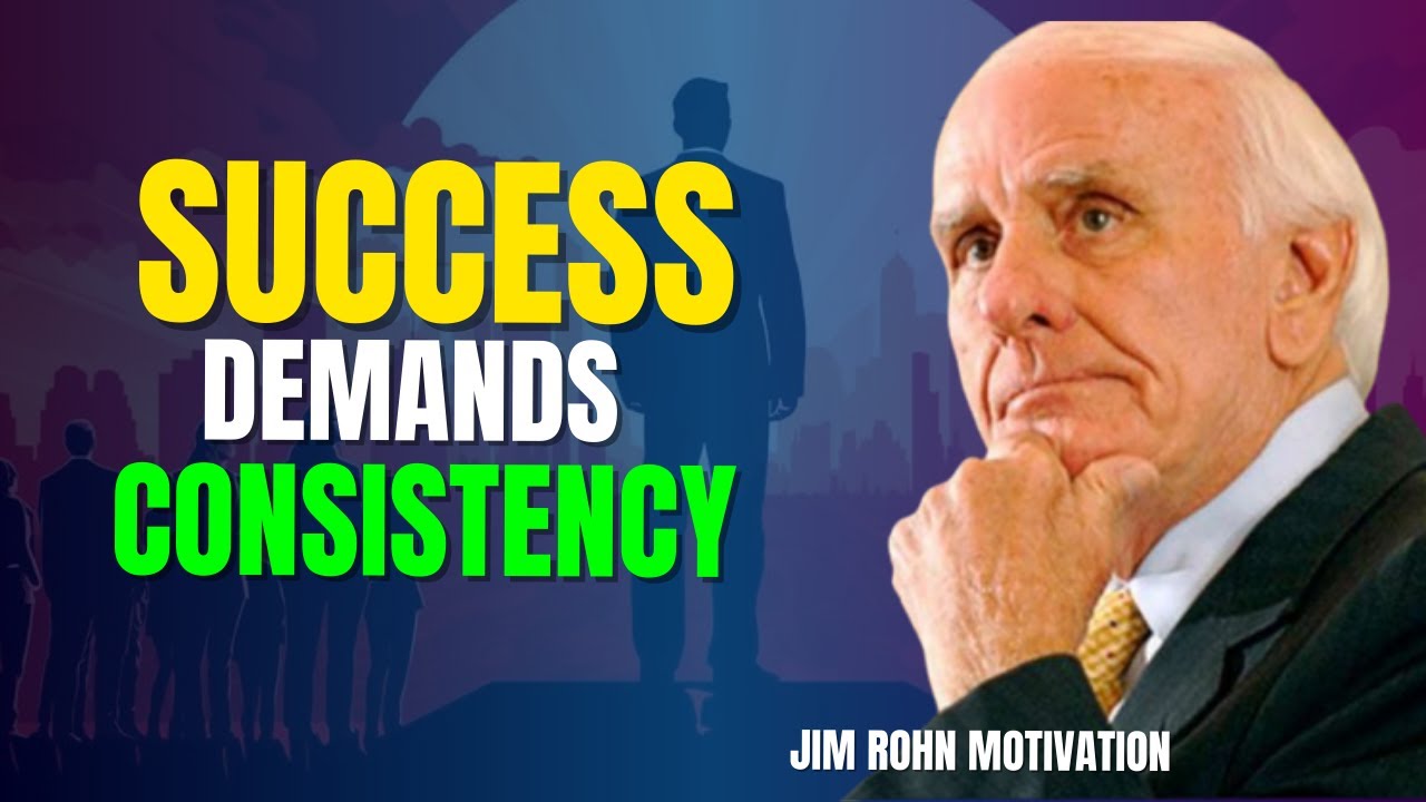 Success Demands Consistency | The Key to Achieving Your Dreams | Jim Rohn Motivation Legacy ...
