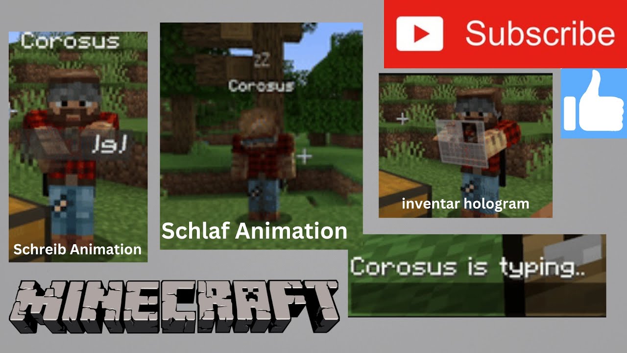 hologram in Minecraft | What Are They Up To Mod | Tutorial + Mod ...