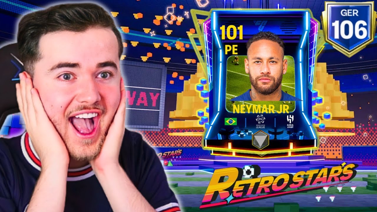 Fui o PRIMEIRO a PEGAR o NEYMAR JR 101 no FC MOBILE 24 - YouTube