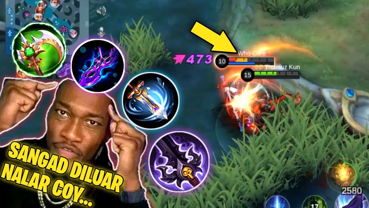 THAMUZ HYPER + BUILD FULL ATTACK SPEED = SANGAD DILUAR NALAR DMG ...