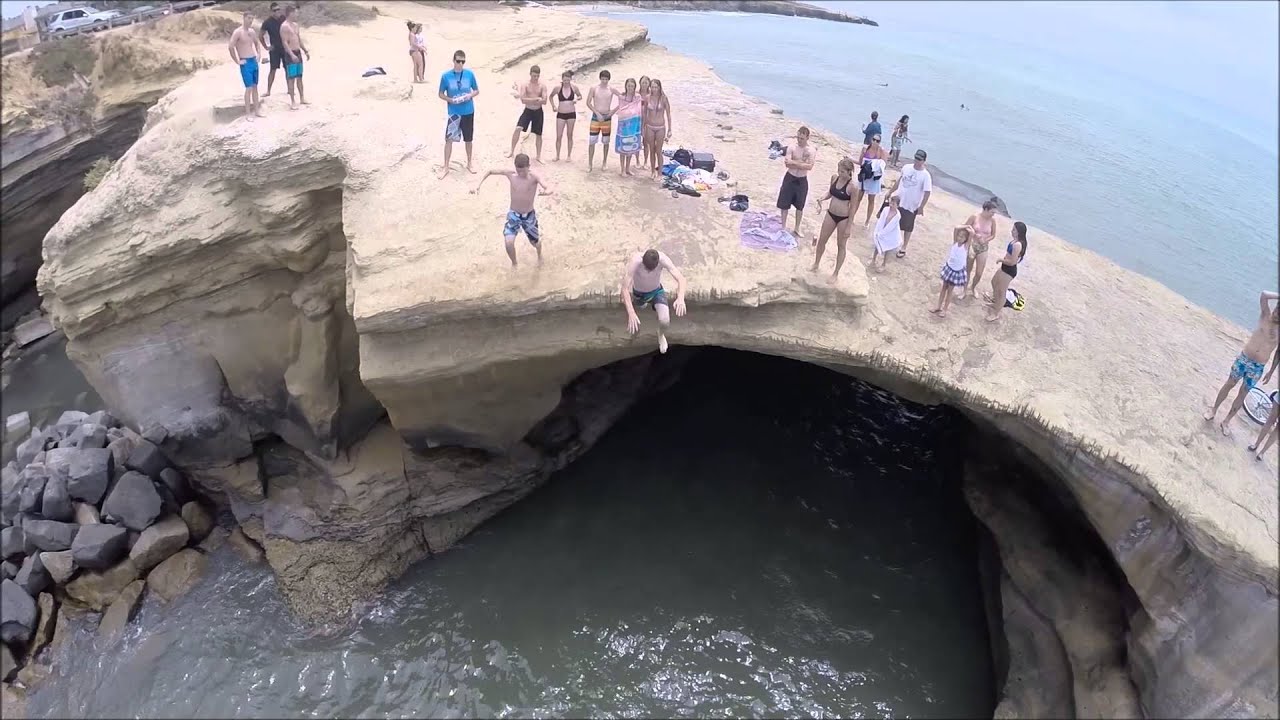 GoPro: Sunset Cliff Jumping - YouTube