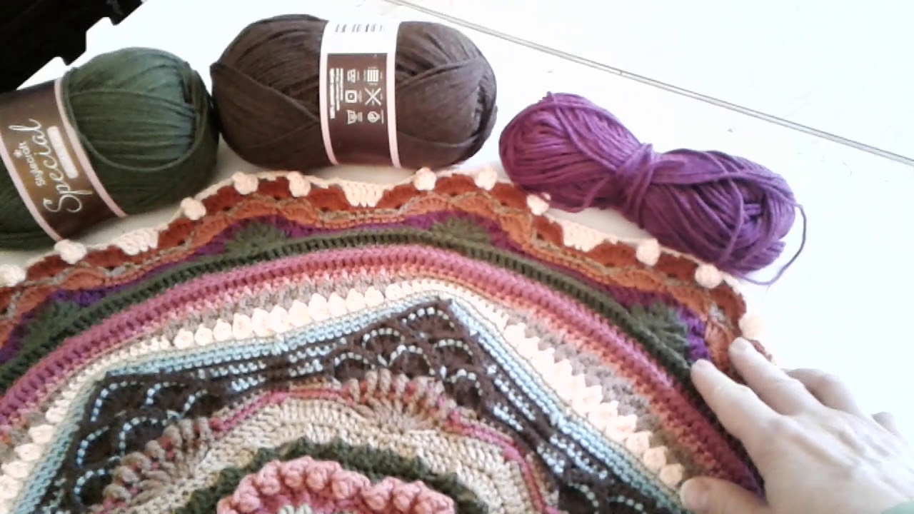 Update on my version of Helen Shrimpton's "Sacred Space" CAL - YouTube