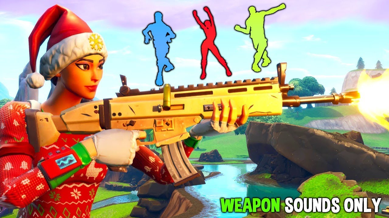 I Recreated Fortnite Emotes Using Only Gun Sounds..! - YouTube