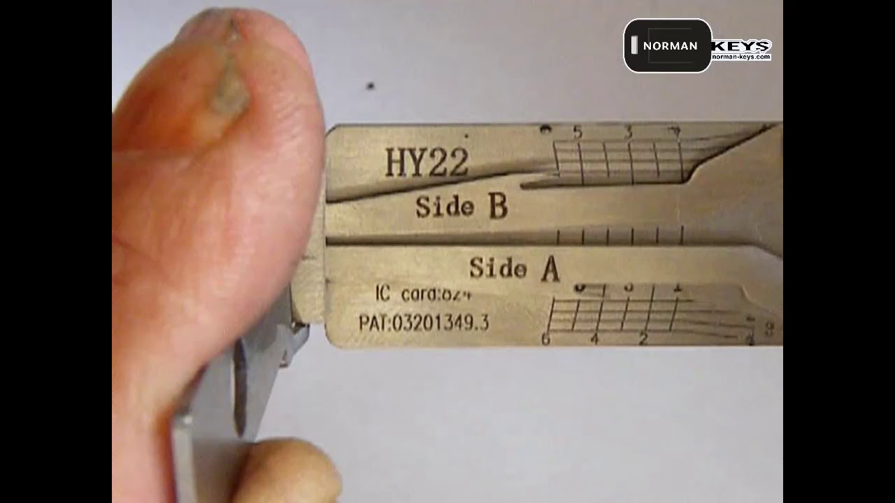 Demo operation video of Lishi tool HY22 2-in-1 Auto Pick and Decoder ...