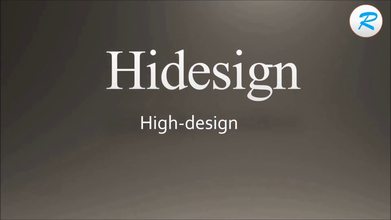 How to pronounce Hidesign - YouTube
