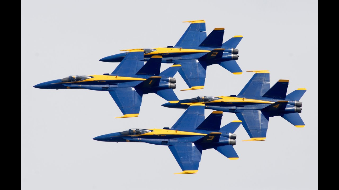 Blue Angles perform at Lincoln, Nebraska - YouTube