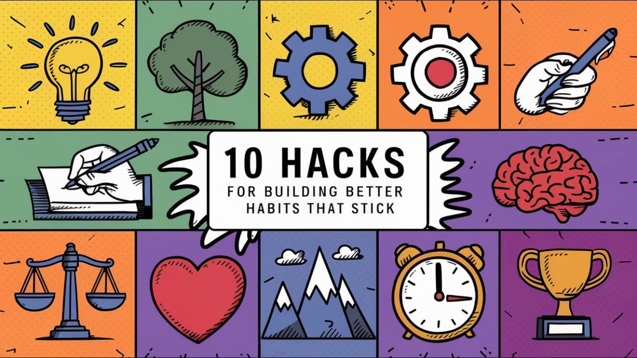 Transform Your Life: 10 Hacks for Habits That Stick! - YouTube