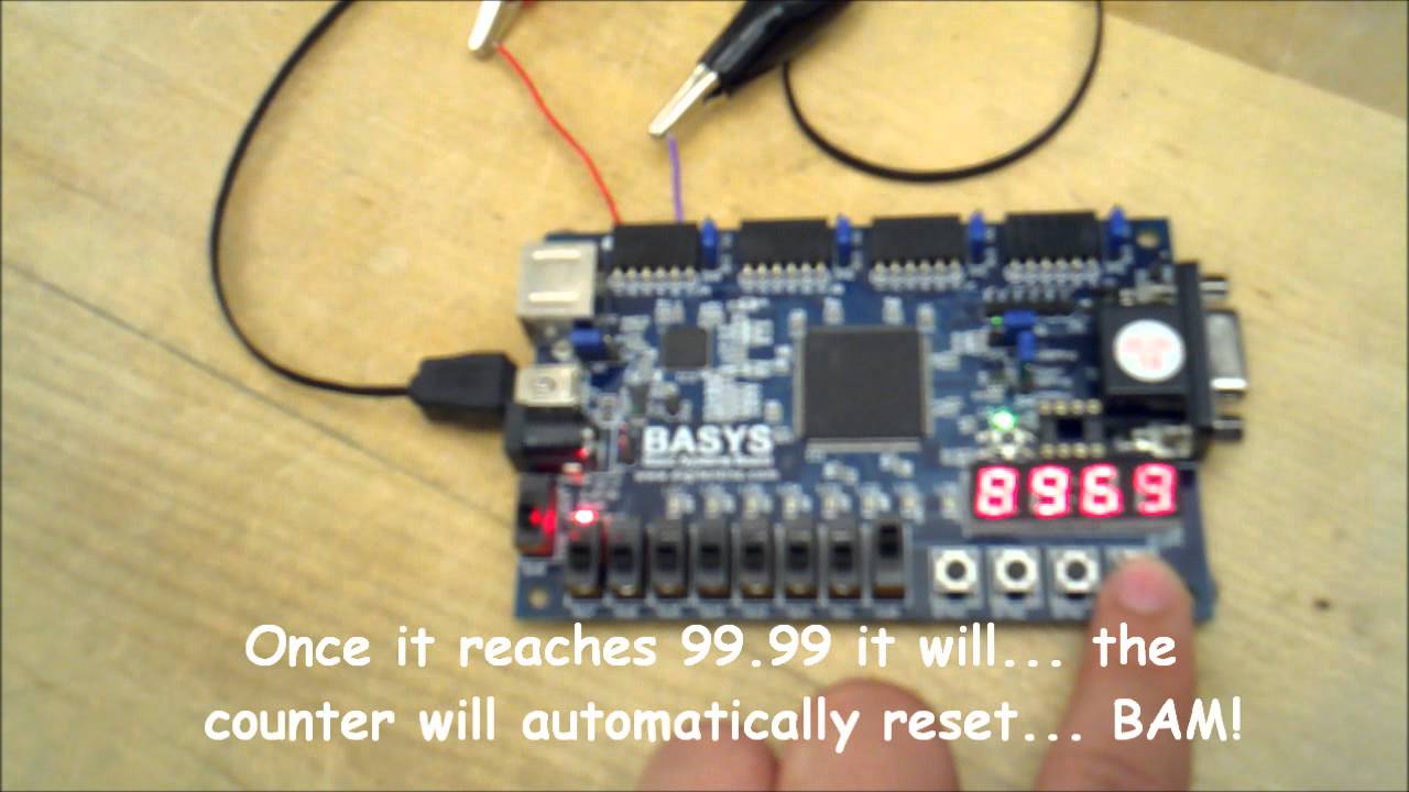 EE/CS120A Stopwatch Project - YouTube