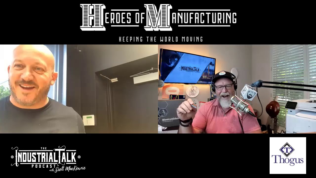 Heroes Of Manufacturing Celebrates Team Thogus Products with Matt ...