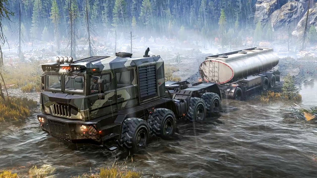 Snow Runner | Missing Oil Tank | Kolob 74760 - YouTube