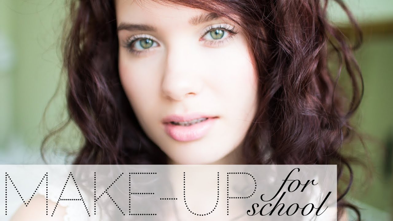 Easy natural MAKE-UP for school - BACK to SCHOOL - YouTube