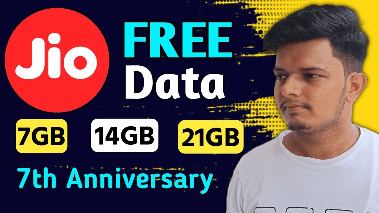 New Offer Jio 7th Anniversary FREE DATA Benefits | Jio Airfiber Launch ...