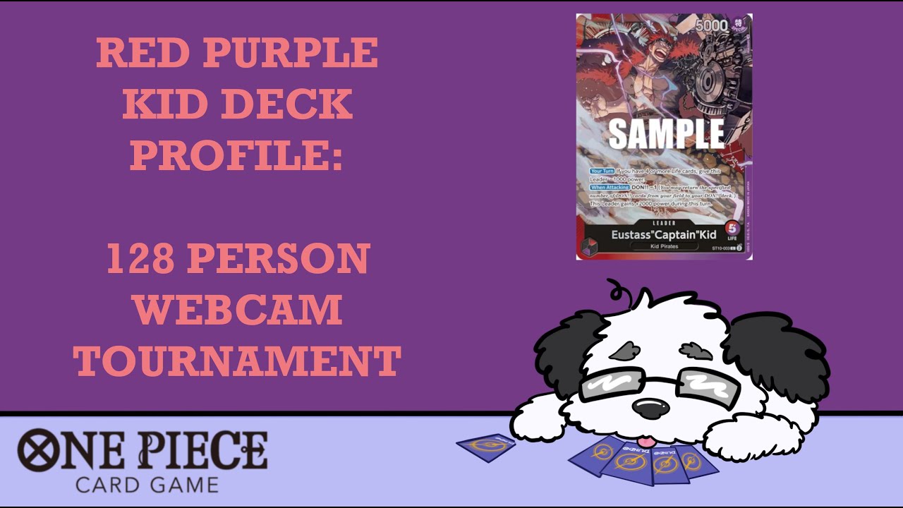 I Took Red Purple Kid To A 128 Person Double Box Tournament [OP05 Deck ...