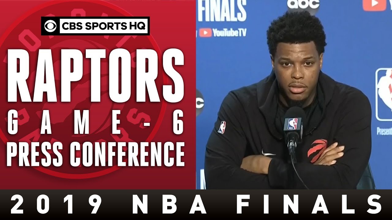 Toronto Raptors Game 6 Press Conference | 2109 NBA Finals | CBS Sports ...