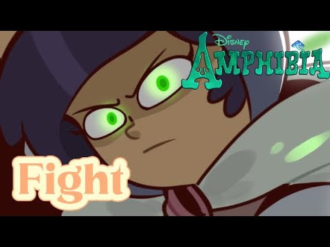 Amphibia comic || fight - YouTube