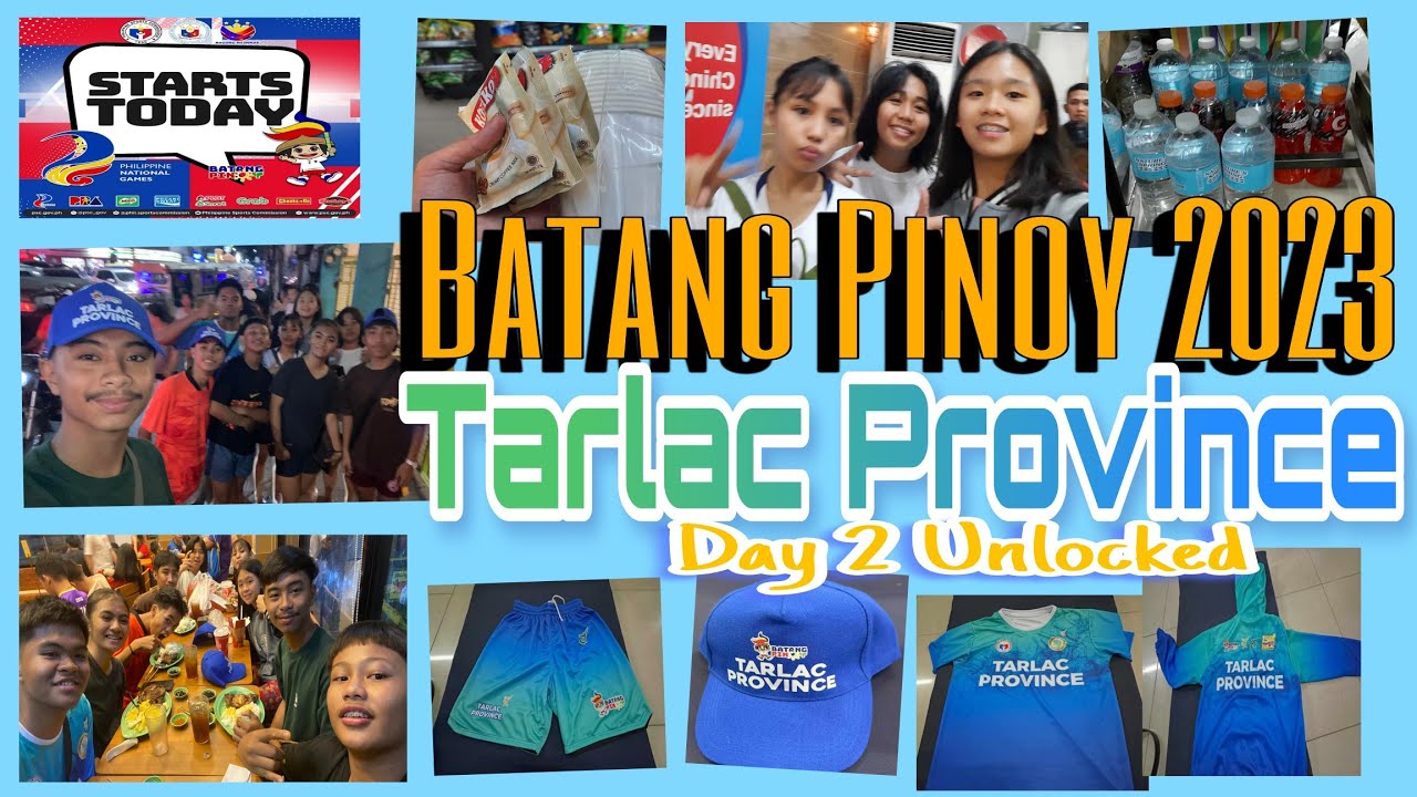 Batang Pinoy 2023 | Day 2 I TAEKWONDO Tarlac Province | "Sibol:The Rise ...