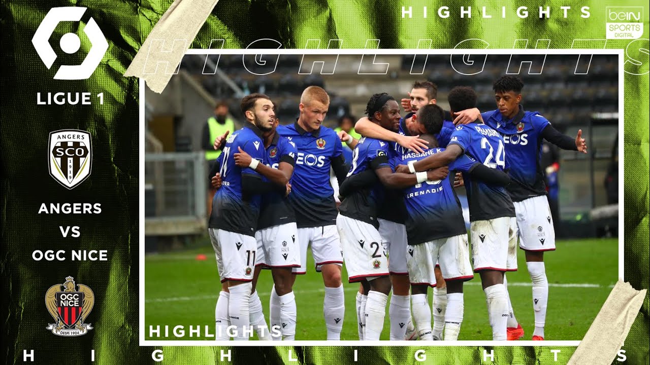 Angers 0 - 3 Nice - HIGHLIGHTS & GOALS - 11/01/2020 - YouTube