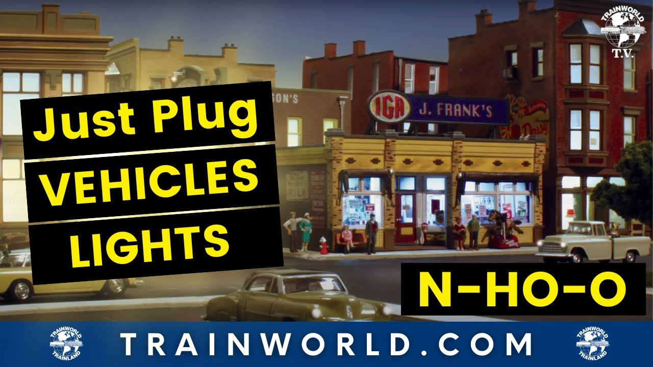 Woodland Scenics - Just Plug Vehicles - N, HO and O Scales | Just Plug ...