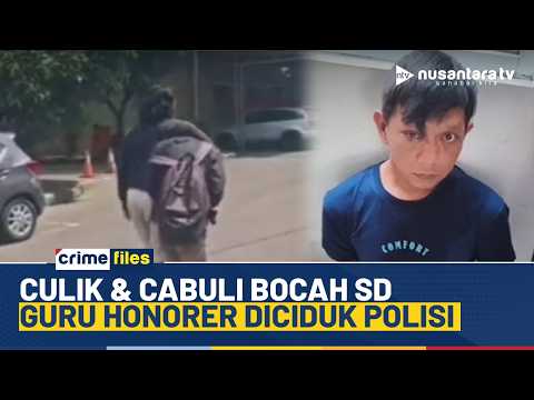 [LIVE] Guru Honorer Culik & Cabuli Siswa SD, Korban Dirudapaksa Berkali-kali | CRIME FILES