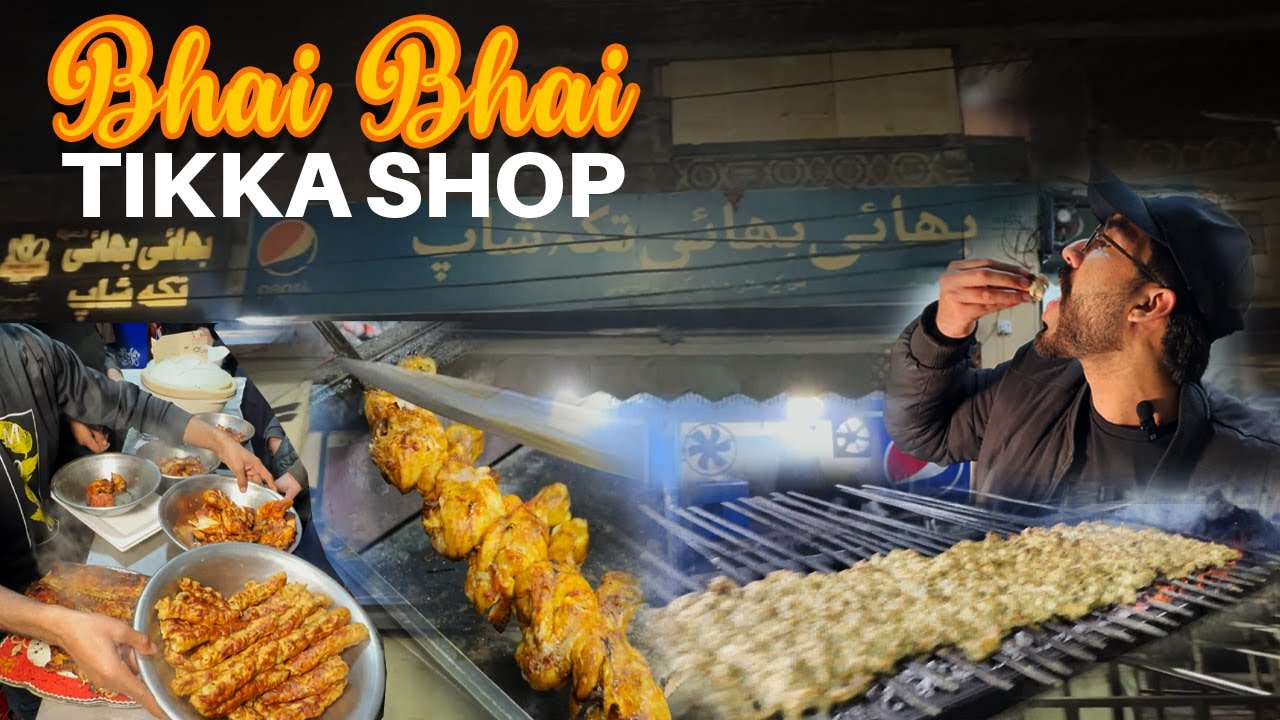 Bhai Bhai Tikka Shop | Crazy BBQ Setup in Lahore, | hidden gem | Best ...