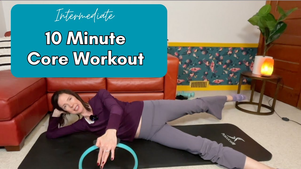 10 Minute Core Workout | Magic Circle Exercises - YouTube