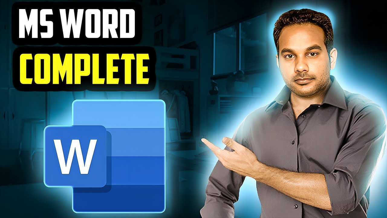 MS Word Complete Training in One Video | Microsoft Word Urdu Tutorial | Learn With Shakeel Anjum ...