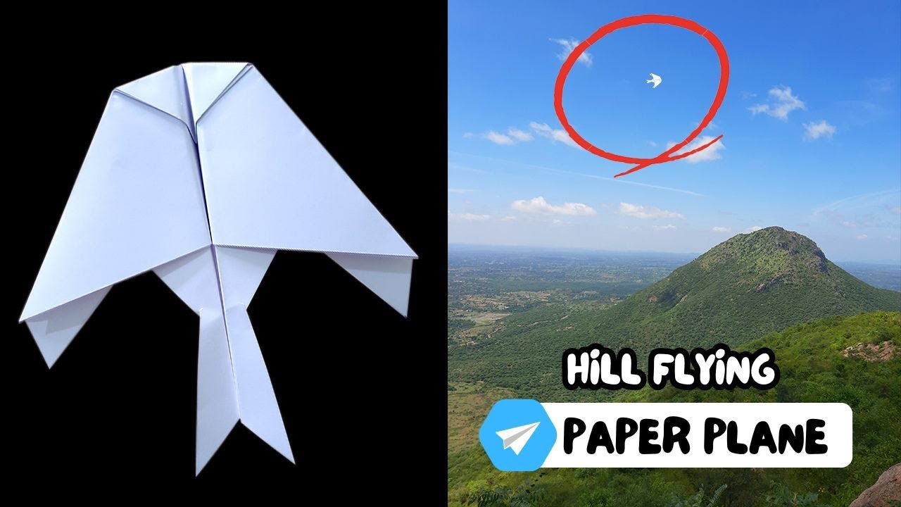 Bird Paper Plane Tutorial for Indoor & Outdoor Flights! 🐦 - YouTube