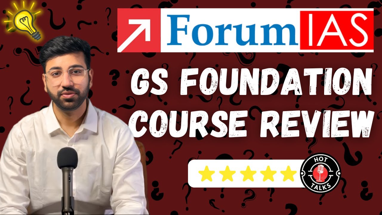Coaching Review: Forum IAS Coaching General Studies Course #IAS #upsc # ...