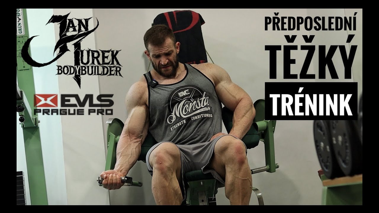 JAN TUREK IFBB PRO - Předposlední těžký trénink před Portugalskem - YouTube