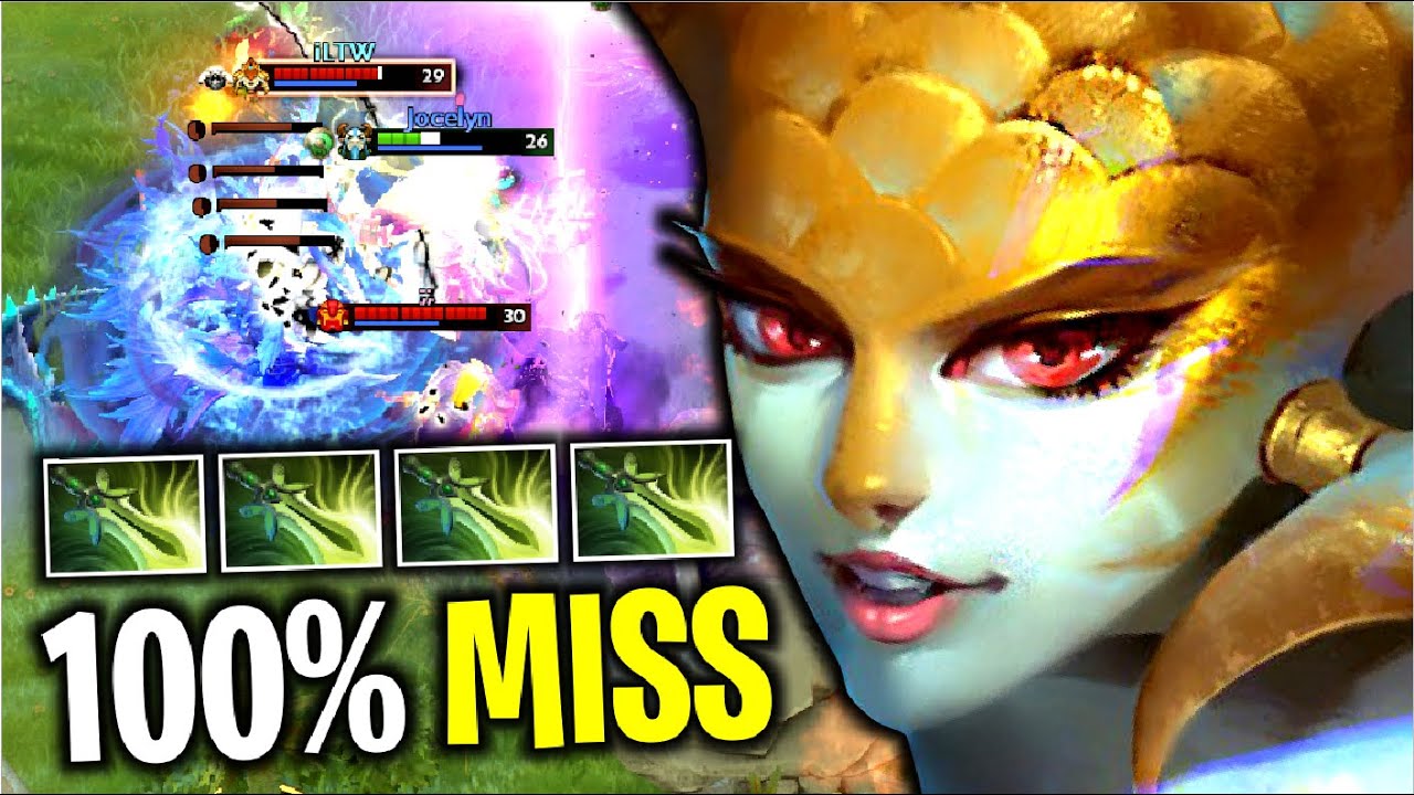 100% MISS..!! Insane Build 4x Butterfly Naga Siren Delete Phantom ...